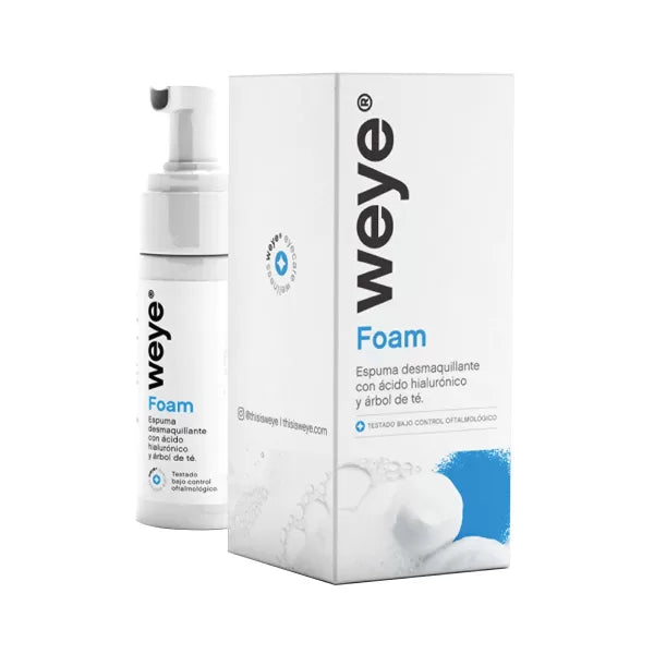 Waye Foam| Rengöringsskum för ögonlock och fransar – Care of eyes